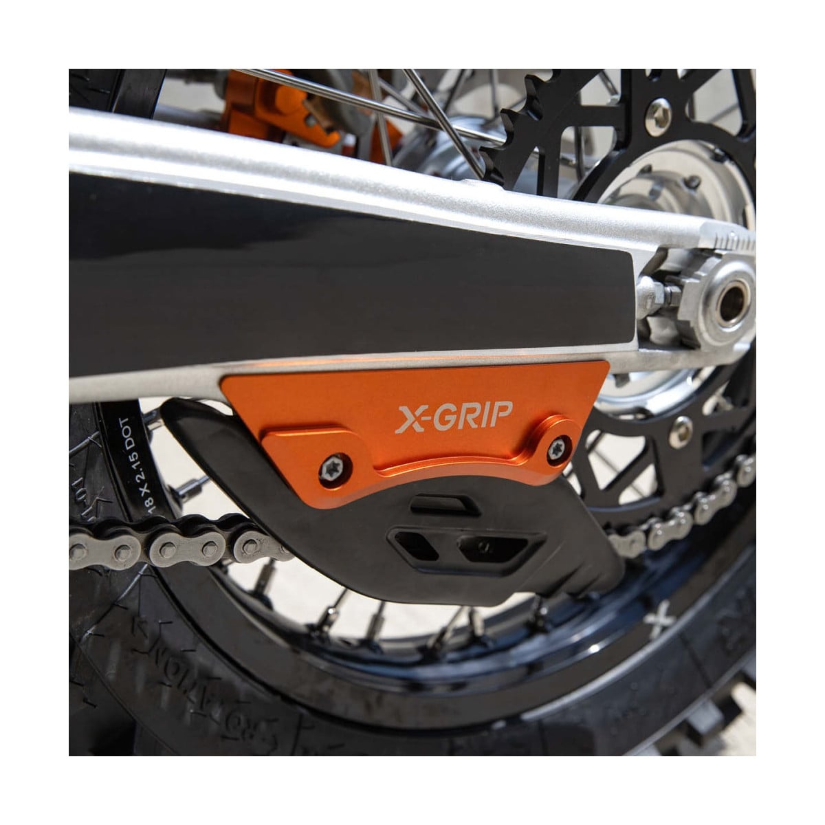 Protection de bras oscillant X-GRIP Orange KTM Husqvarna SX SX F / TC ...